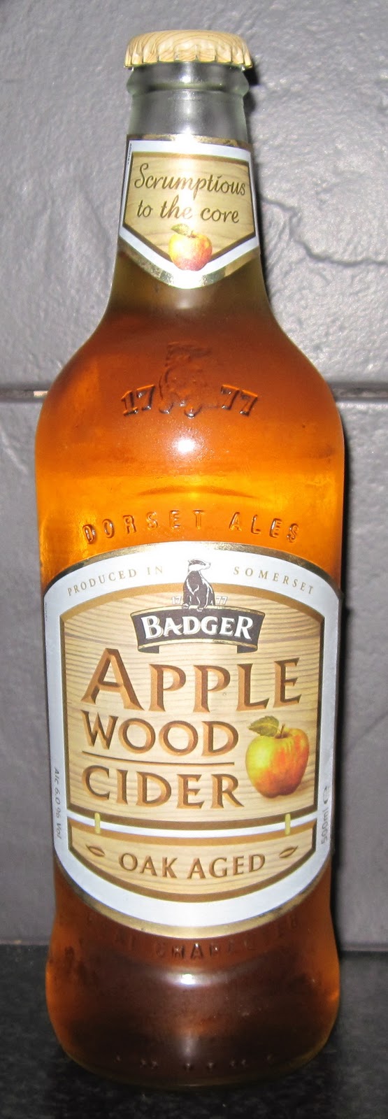 Gaming Ales: Applewood Cider (Badger)