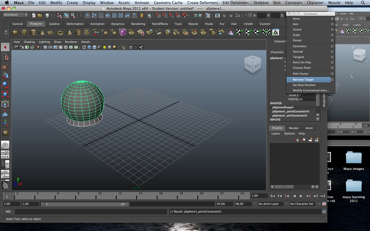 3D Modeling Class Progress: finished Lesson 10. Lesson 11 has problems with rendering shelf.