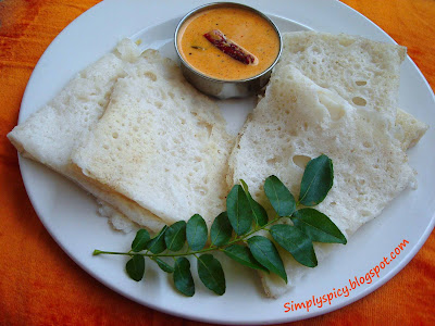 Simply Spicy: Appam - Dosa