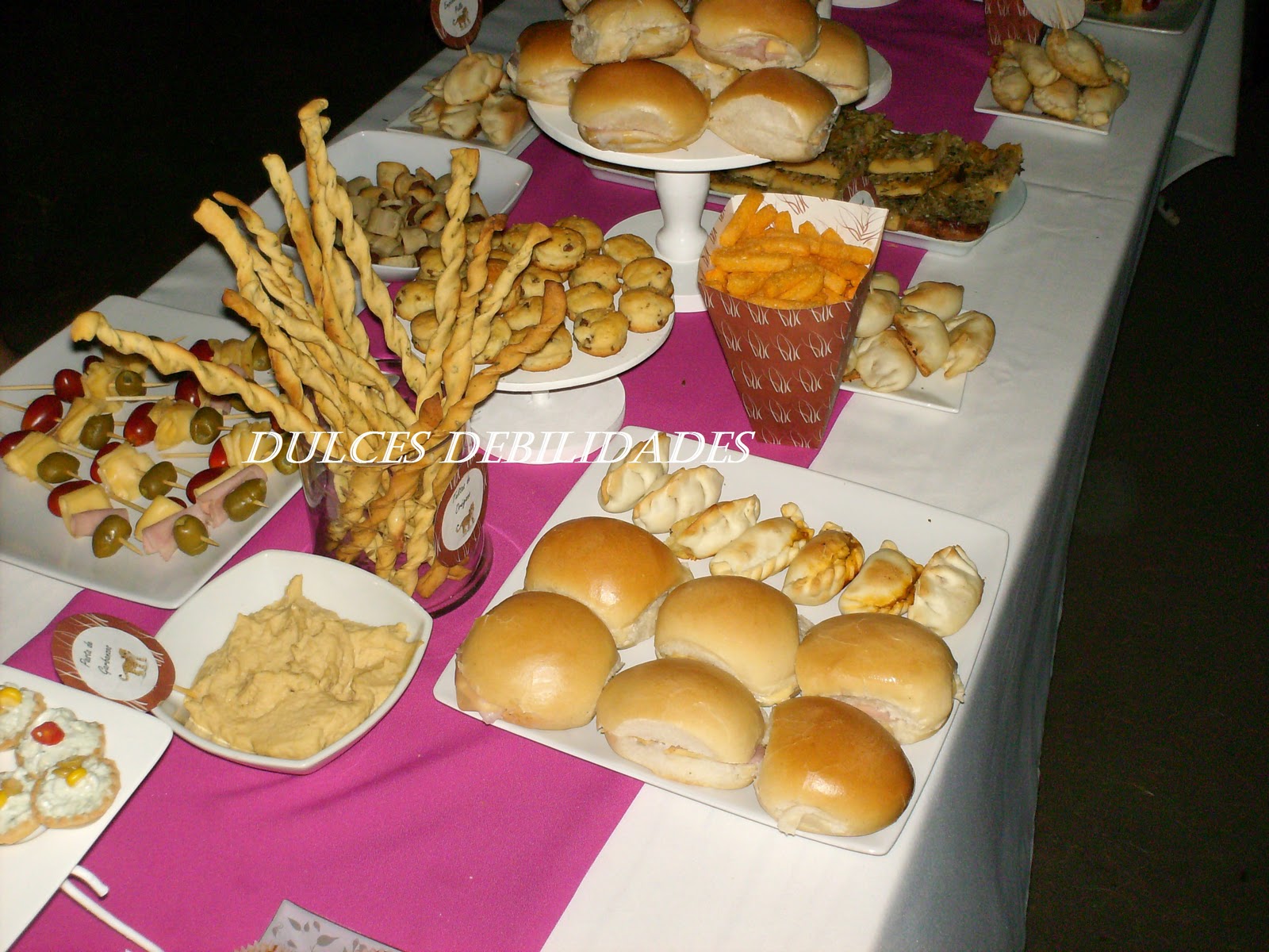 Mesa saladas para cumpleaños - Imagui