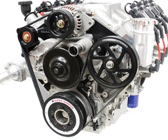 perfhosedist.com: KRC's Newest Pulley System for LS Crate Motors