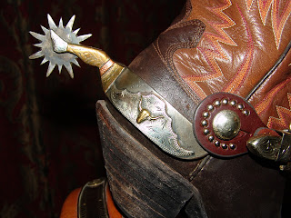 Cowboy Boots & Spurs