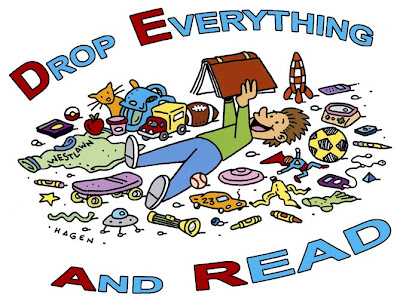 hagen illustration: Drop Everything!