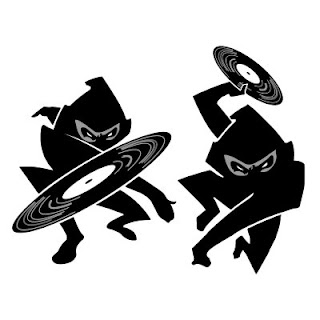 Vector logos of electronic music: Ninja Tune