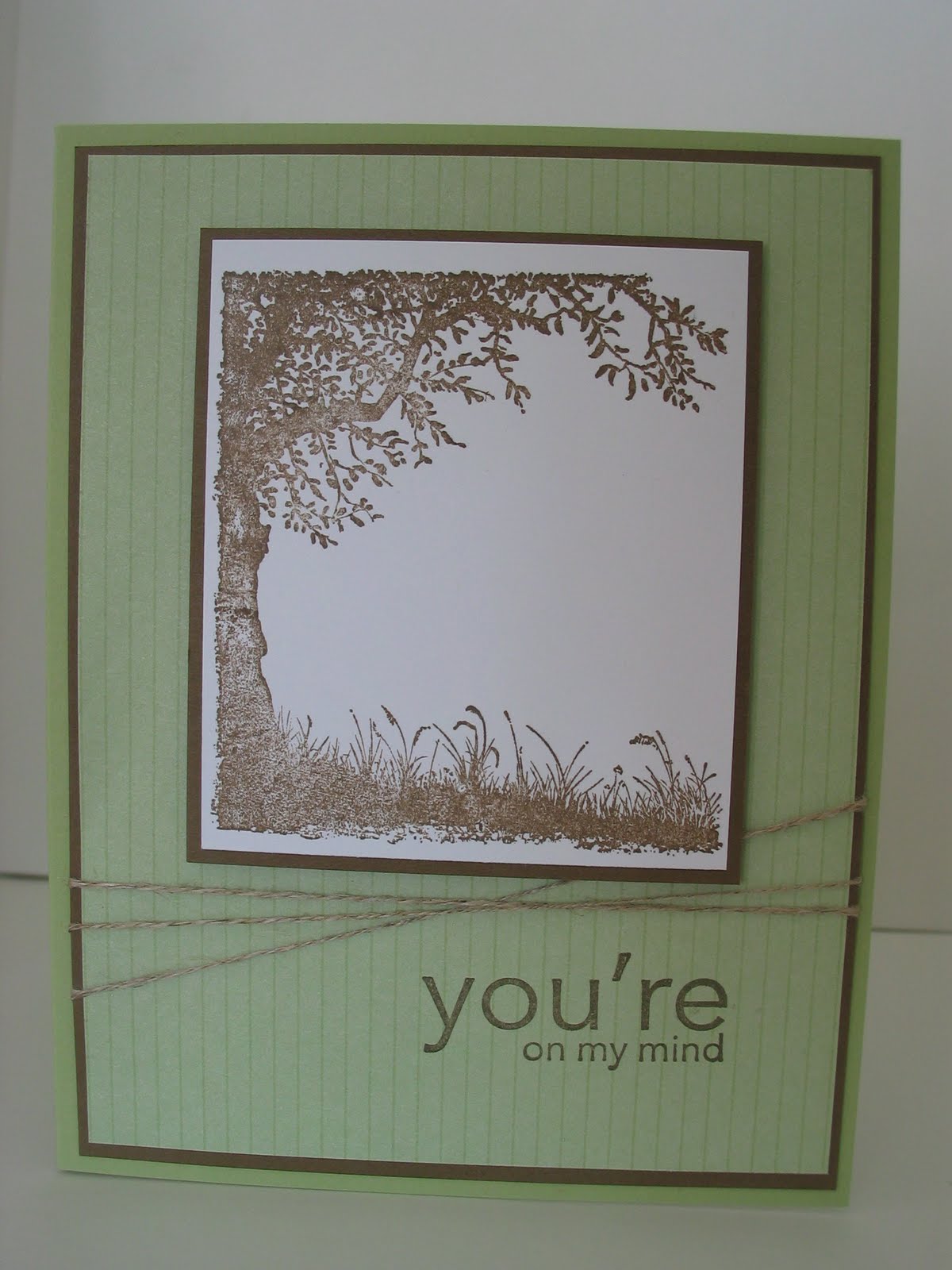 Creating With Carol: GET WELL CARD FOR A MAN
