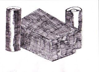 highschoolart: Pen & Ink Cross-Hatching Still Life High School Art