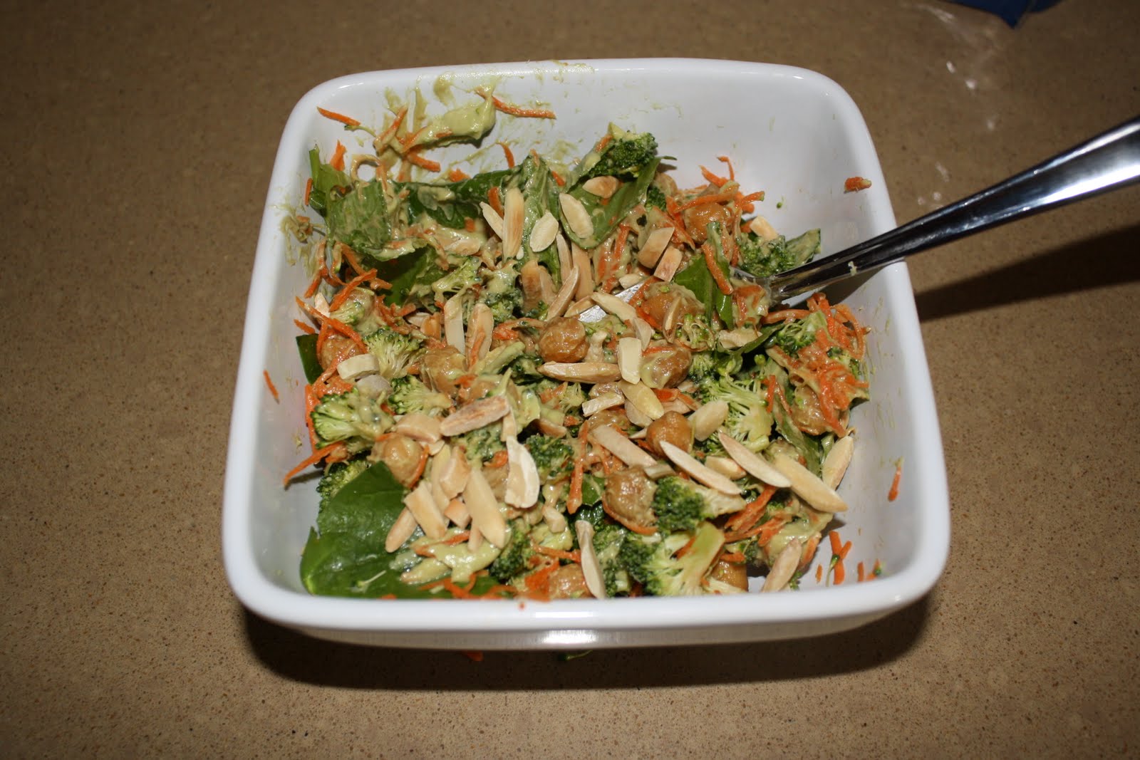 Lactose-Free Girl: Avocado Wasabi Salad