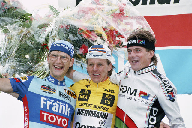 O-Zeugs: Fettgehalt im Gesicht von Rundfahrtengewinnern