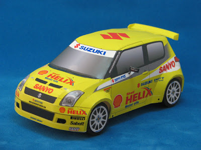 Paper Craft Arts: Suzuki SWIFT Super1600 Papercraft