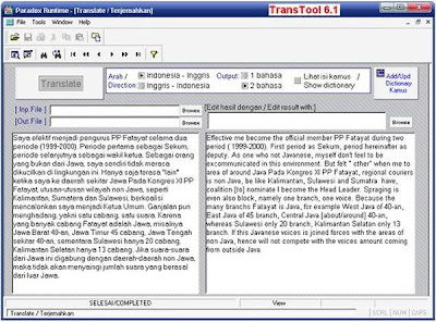 ALL FILES I NEED: Free Download Transtool versi 6