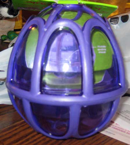 Jake's Takes: Basset Thoughts: Jake's New Toy - The Kibble Nibble