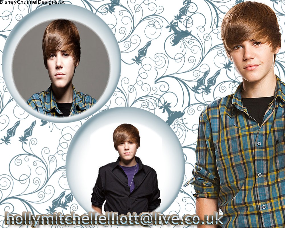 Disney Channel Designs: Justin Bieber Wallpaper for Hollymichelleliott
