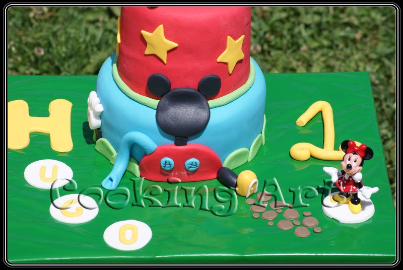 Bizcocho con miki mau - Imagui