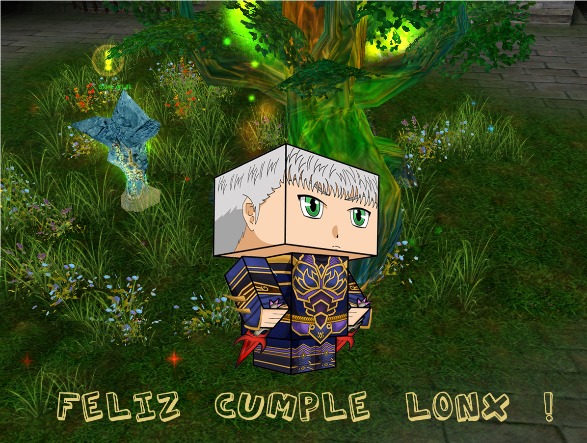 ANIME PAPER TOYS: CUMPLEAÑOS LONX ! ( ENTRADA MILLIFIORE )