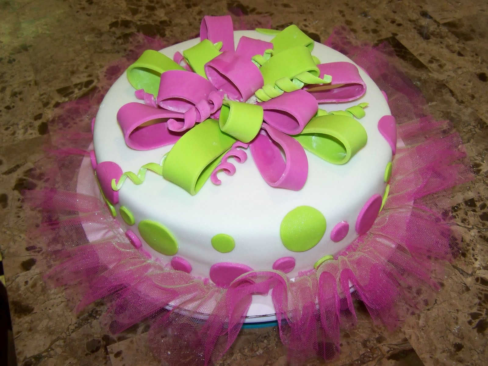 Cake-A-Licious: Tutu Birthday Cake