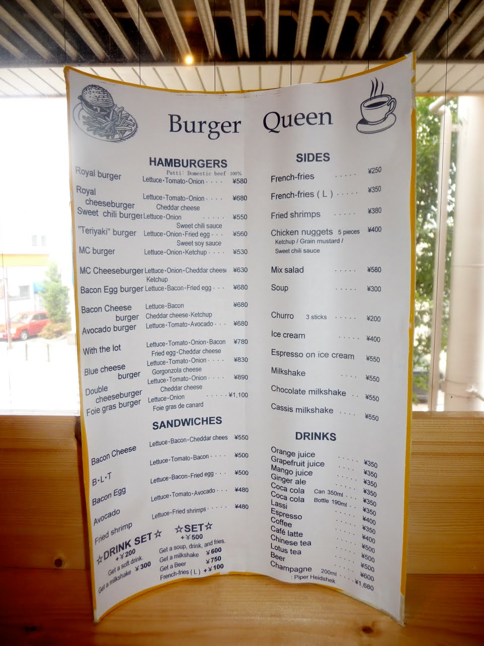 Burger Queen in Yonago | Clothes Line Finds - Vintage clothing, fashion ...