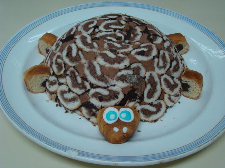 Las Delicias de Felicia: Tarta Tortuga de Mouse de chocolate