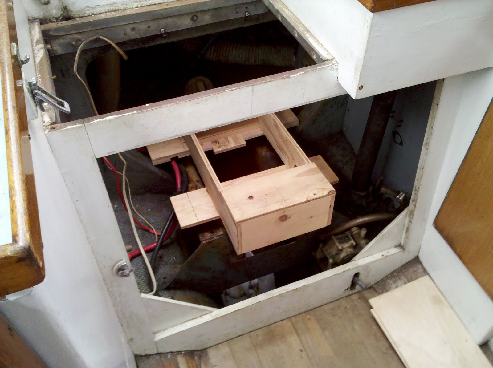 Re-powering Strider - Gas to diesel in a sailboat: Atomic 4 is out, new ...