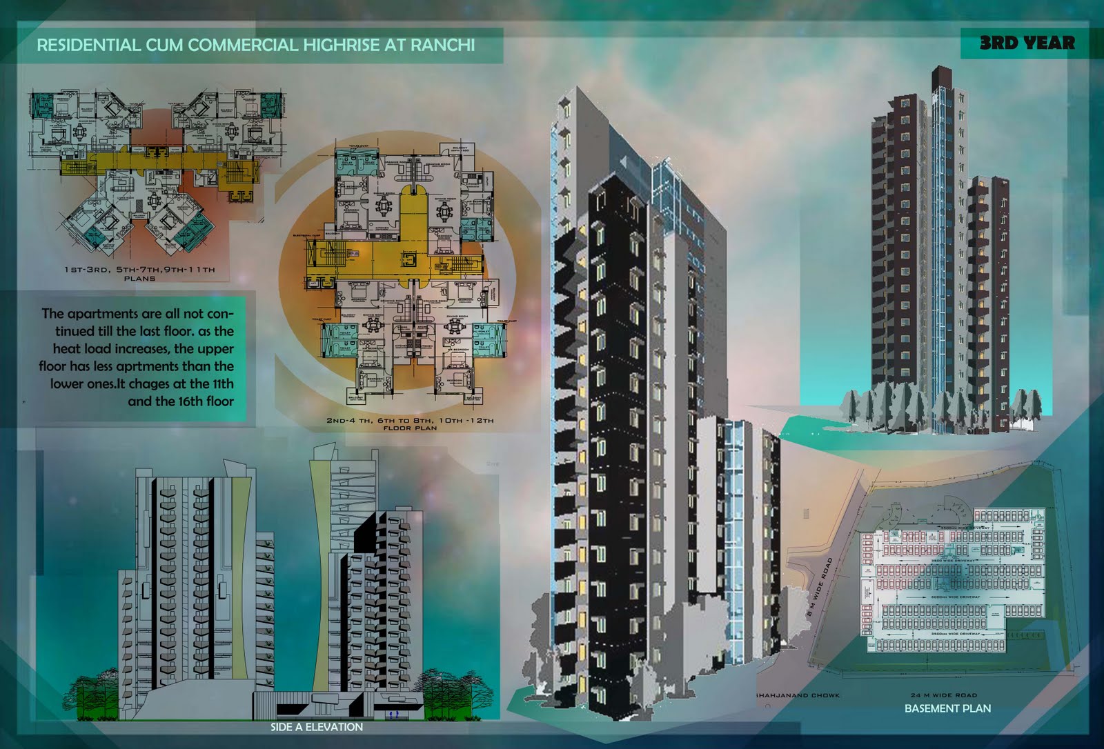 RadicaL_DesignS: Residential cum Commercial Complex@ Ranchi - PLANS ...