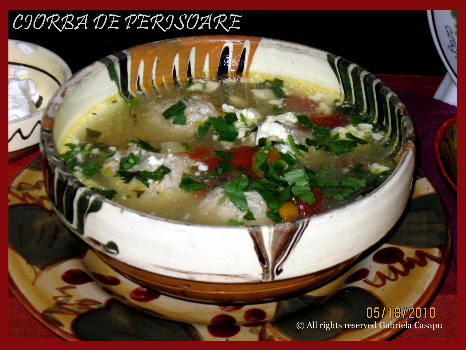 La Chef-A: CIORBA DE PERISOARE