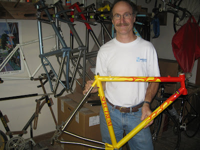 ITALIAN CYCLING JOURNAL: PA: A Visit to Tom Kellogg of Spectrum Cycles