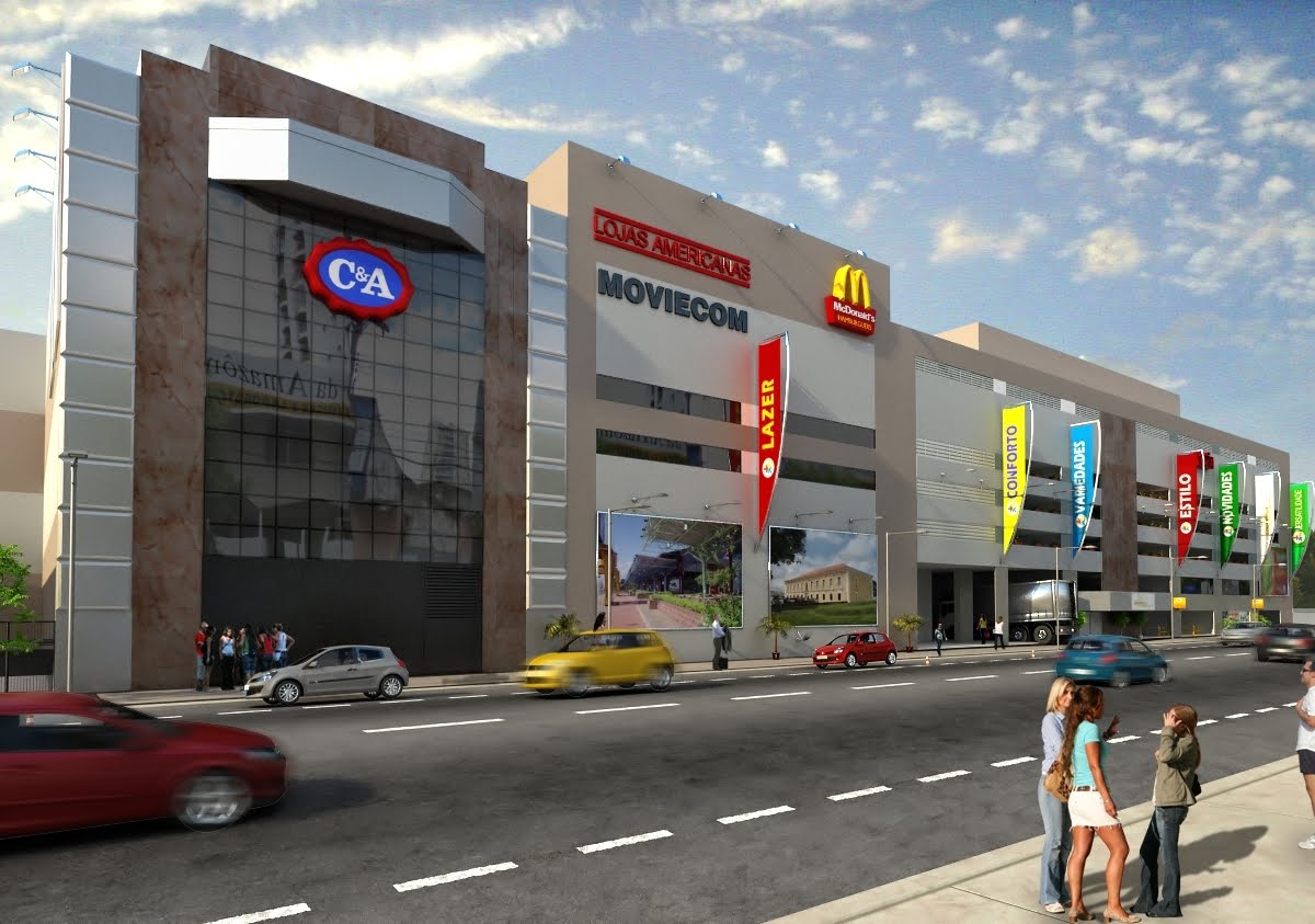 Nova fachada do Shopping Pátio Belém (antigo Iguatemi) ~ Rodrigo Souza ...