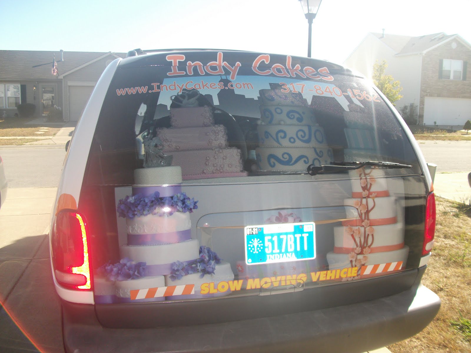 Indy Cakes: Our new delivery vehicle