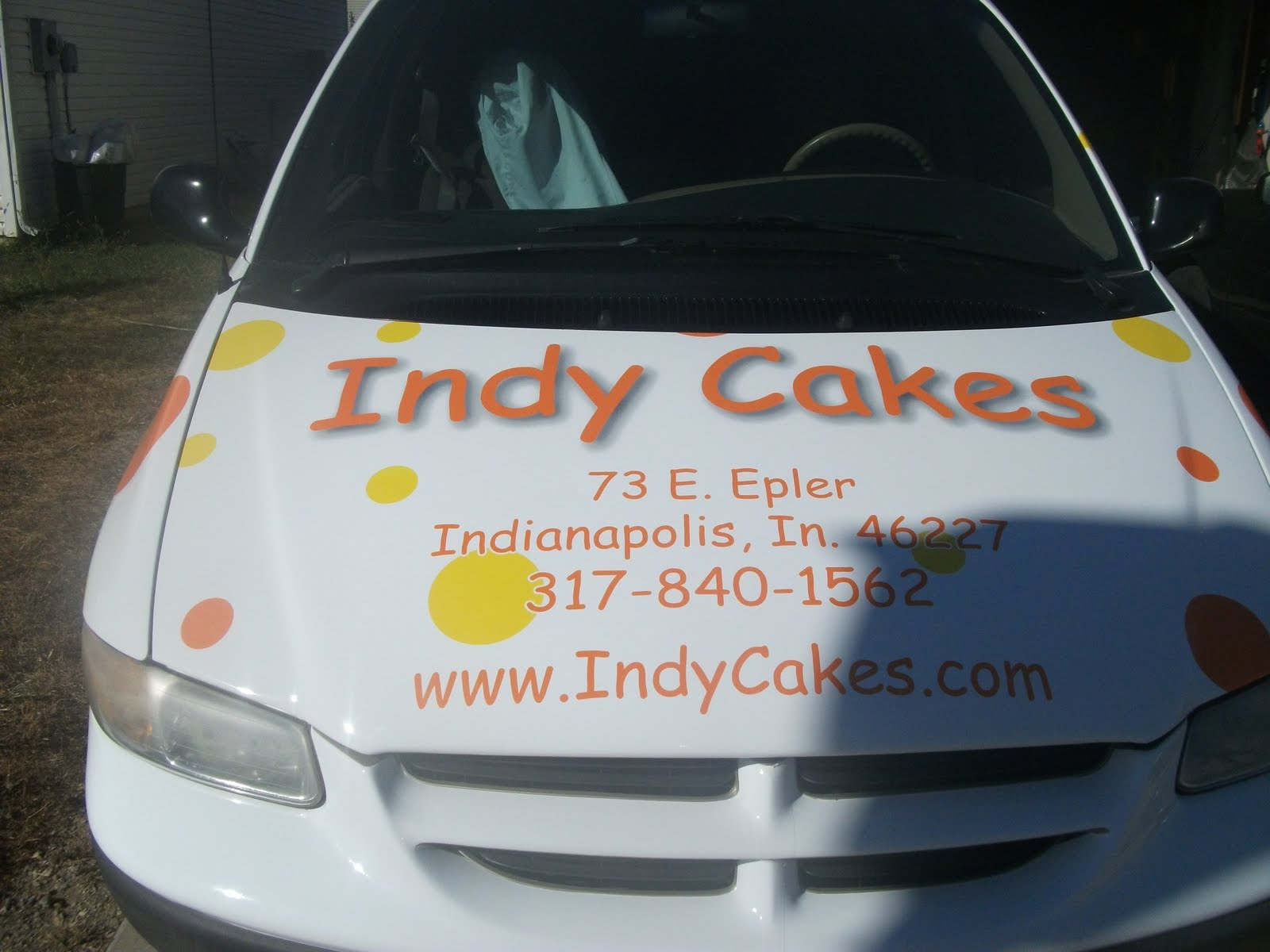 Indy Cakes: Our new delivery vehicle