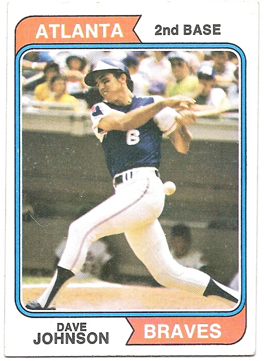 1974 Topps Set: #45 - Dave Johnson (ATL)