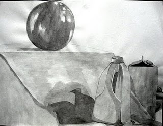 Ocean Art Broadside: Basic Drawing-Ink Wash Drawing