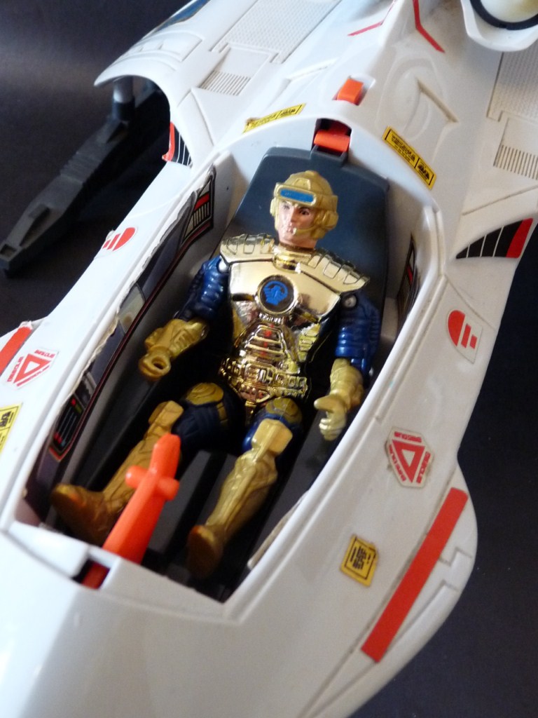 en-broc: Captain Power, Powerjet XT-7, Mattel, 1987