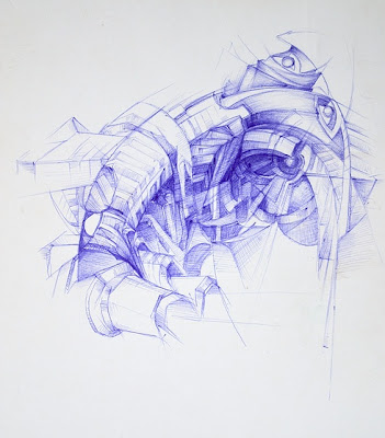 Somethin Ordinary: 20 Awesome and Beautiful art in Ballpoint pen drawing