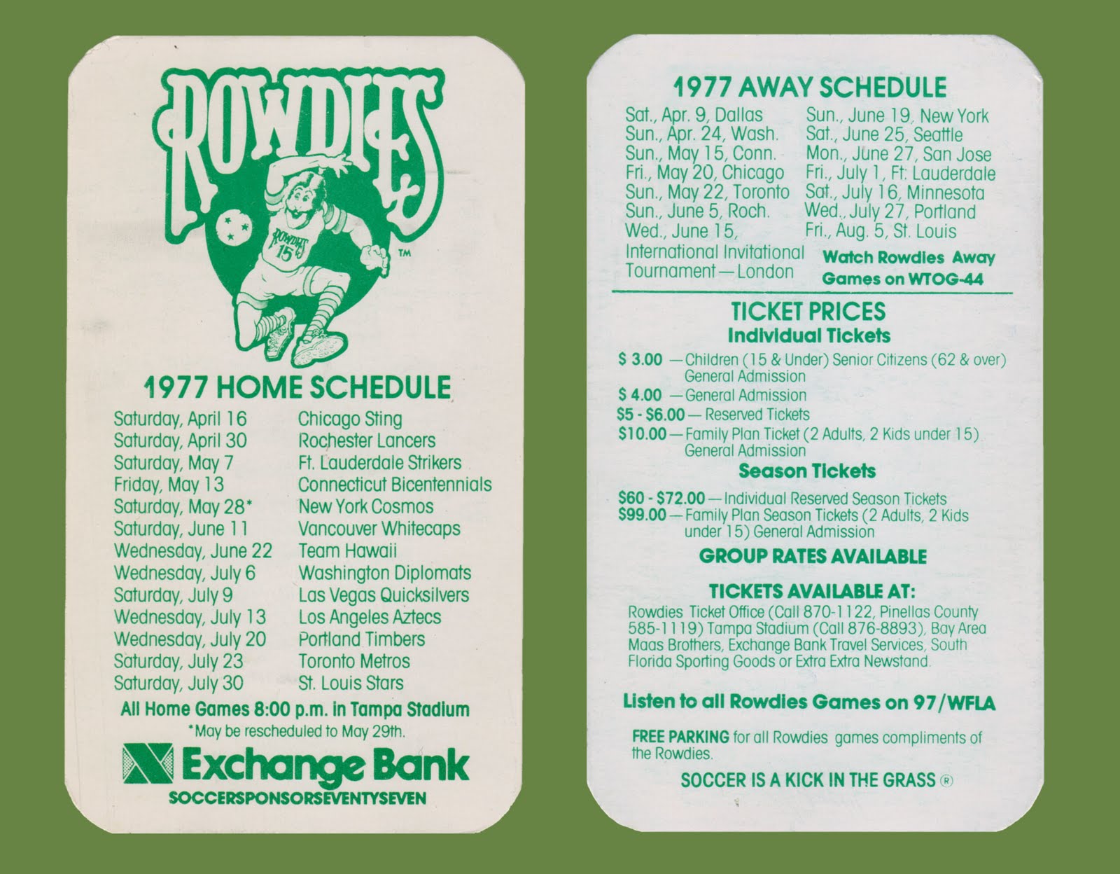 TAMPA BAY ROWDIES APPRECIATION BLOG (1975 to 1993): Rowdies Memorabilia ... TAMPA BAY ROWDIES APPRECIATION BLOG (1975 to 1993): Rowdies Memorabilia ...