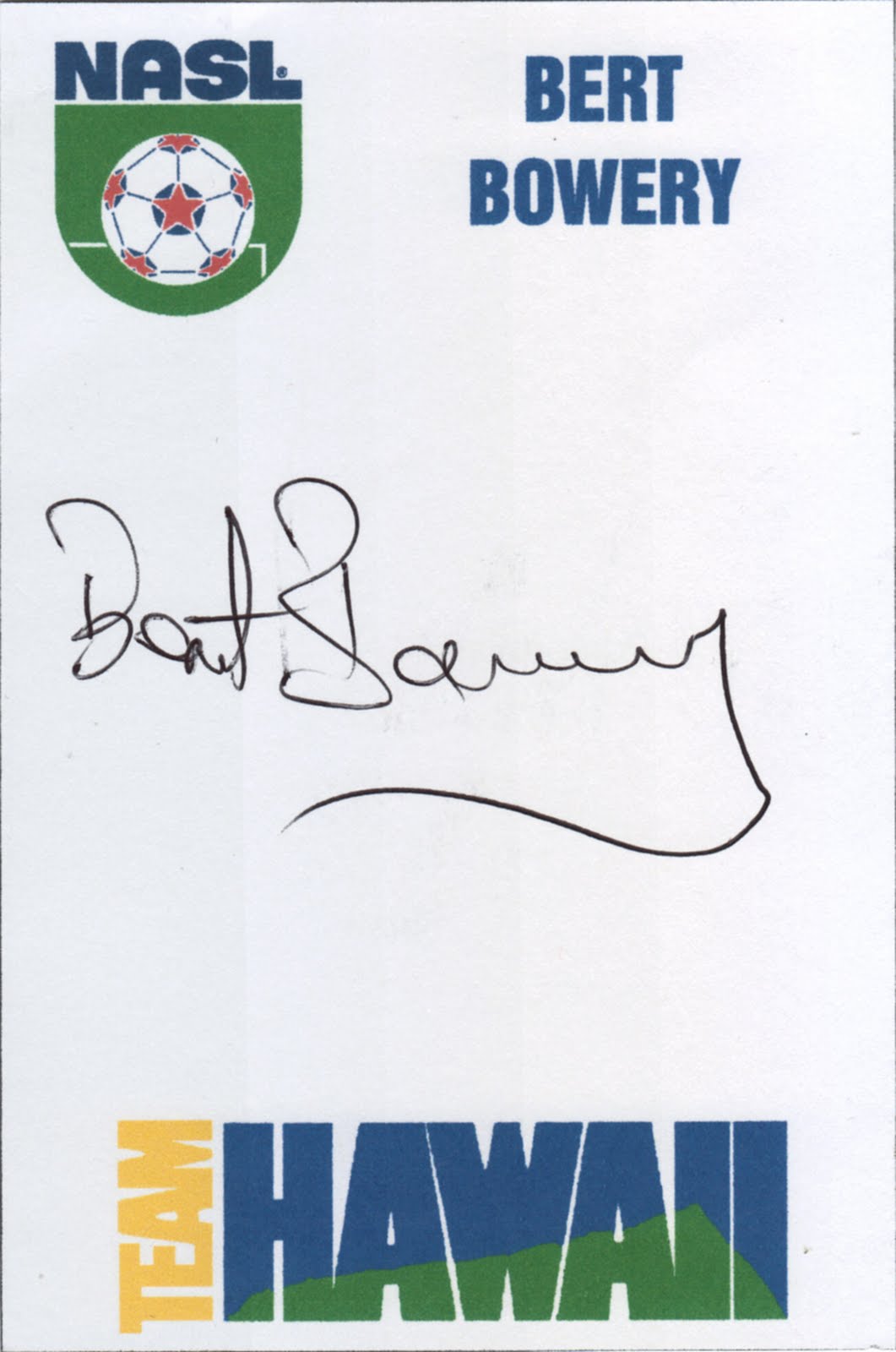 NORTH AMERICAN SOCCER LEAGUE: Team Hawaii