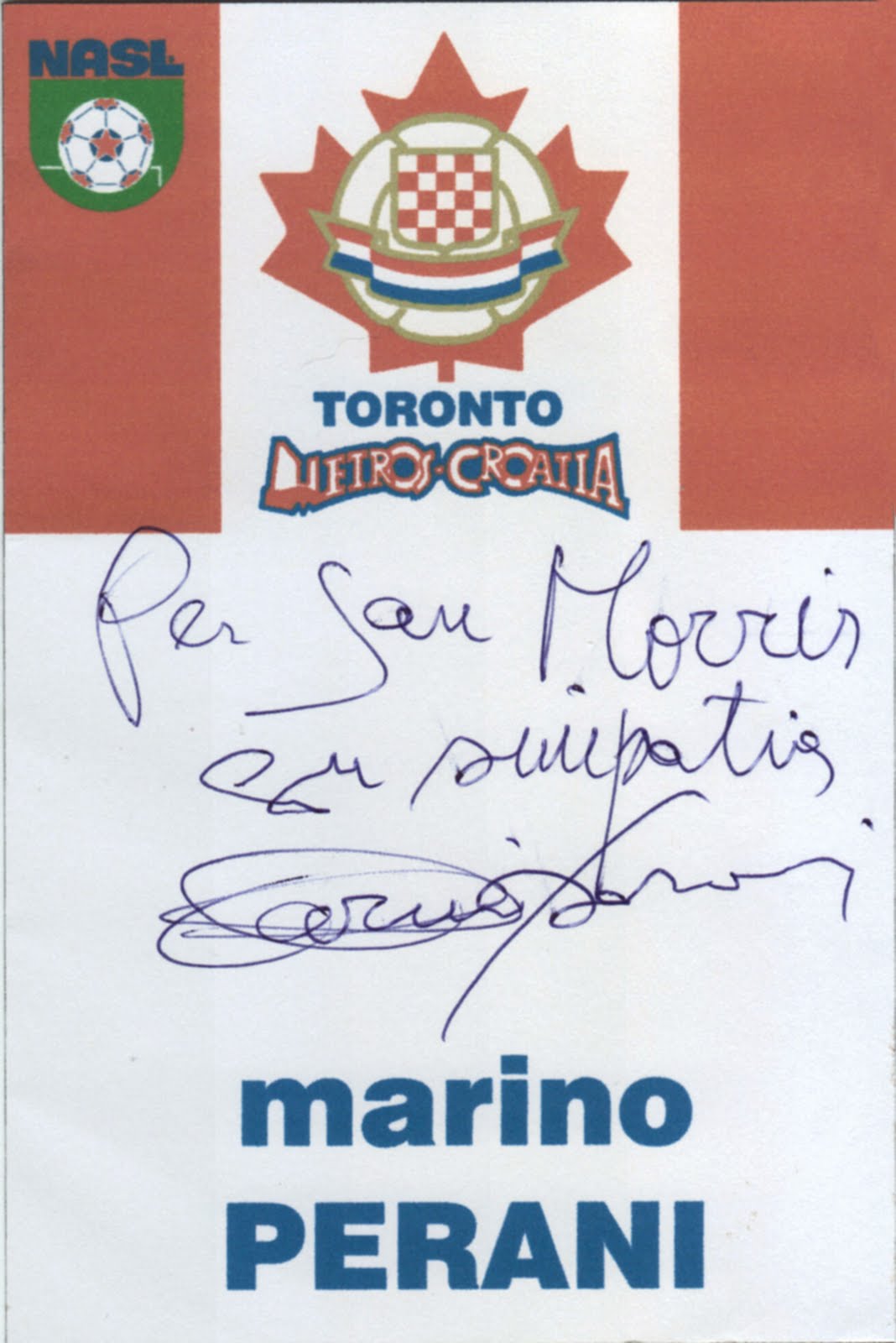 NORTH AMERICAN SOCCER LEAGUE: Toronto Metros-Croatia