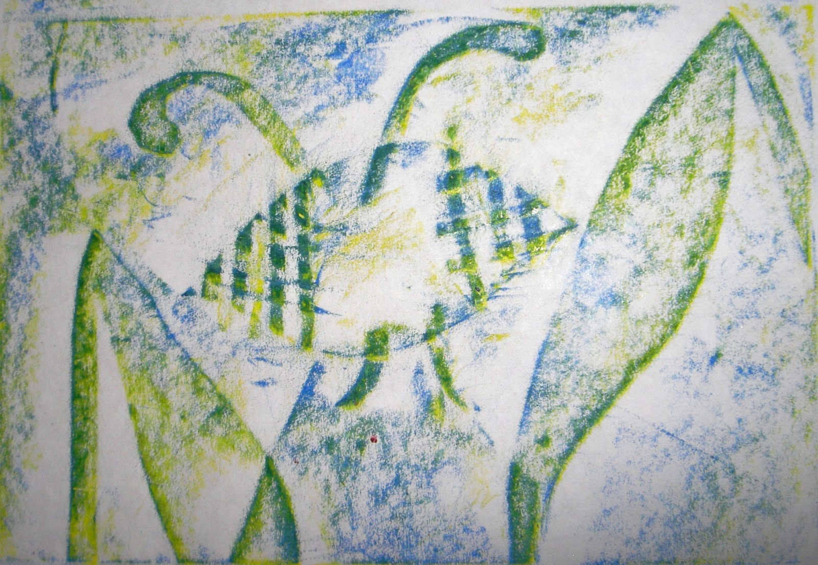 Sarah Scribbles: Art Project #6: Bug Collograph Prints