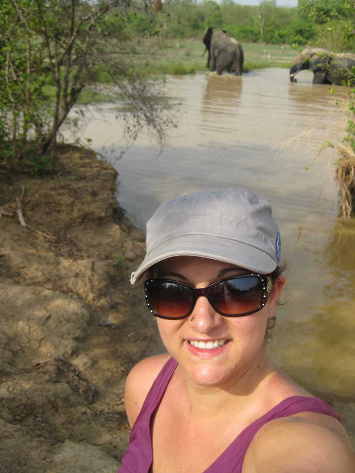 Karen and Ama visit Ghana: Fire (Mole) National Park