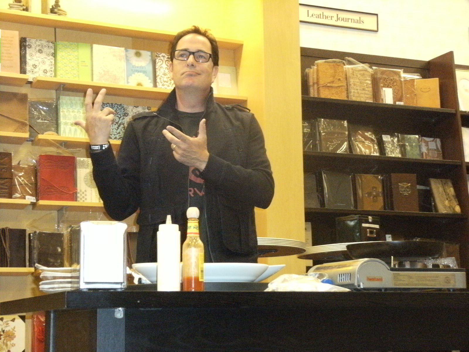 Sam The Cooking Guy - Book Signing | dine & devour