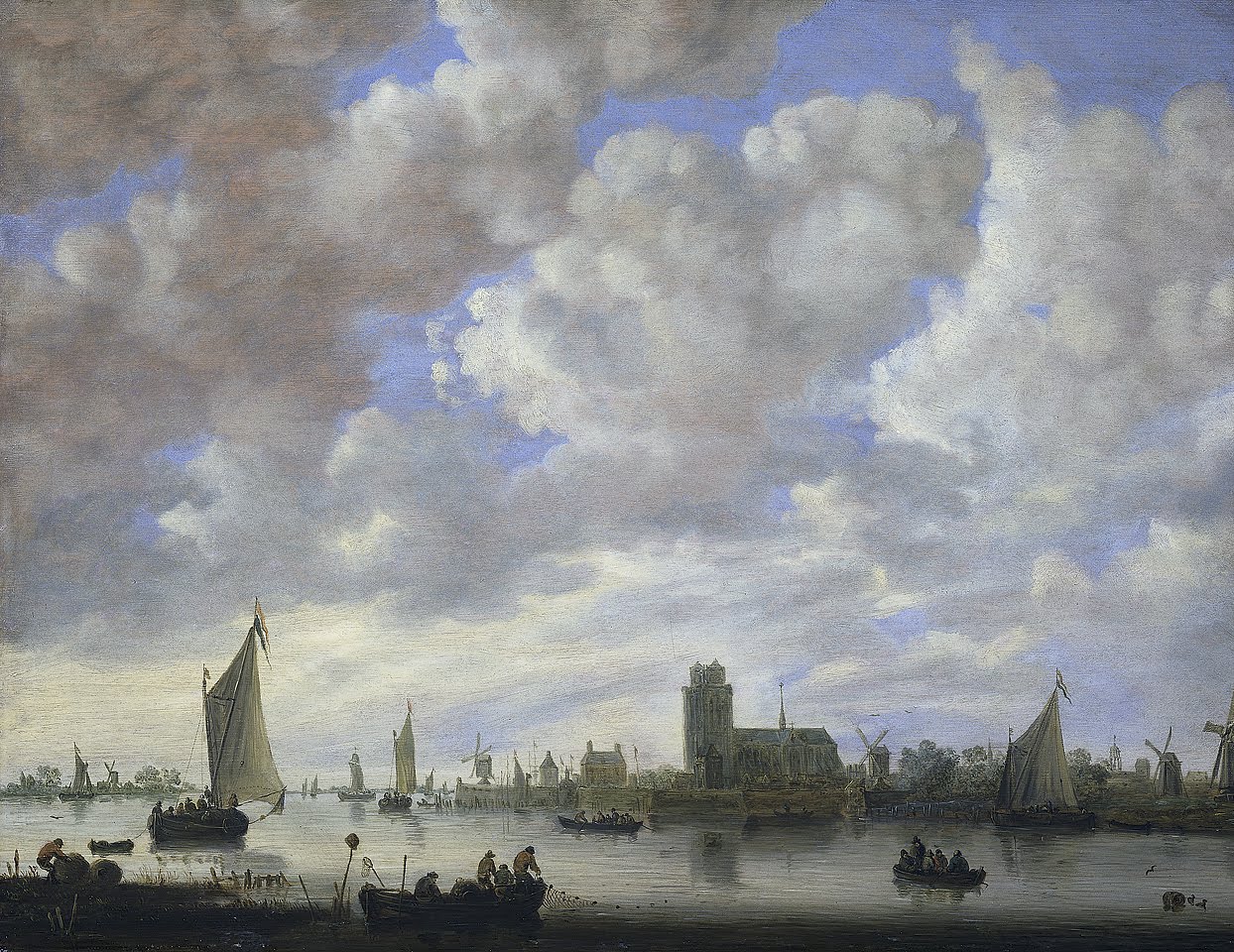 Plainfeather's Blog: Jan van Goyen's skies