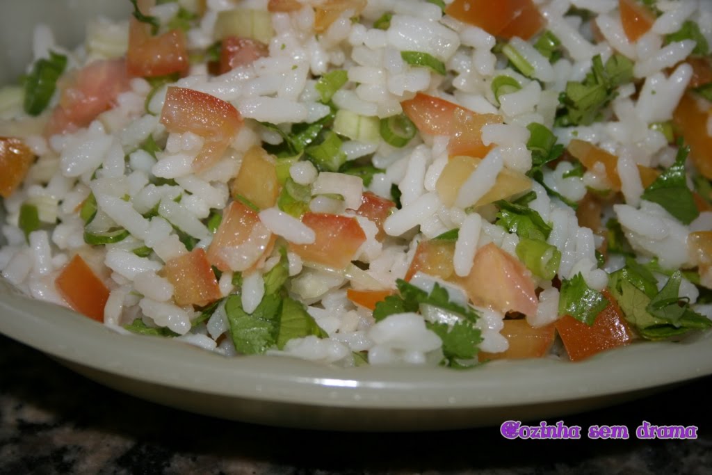 Cozinha sem drama: Salada de arroz