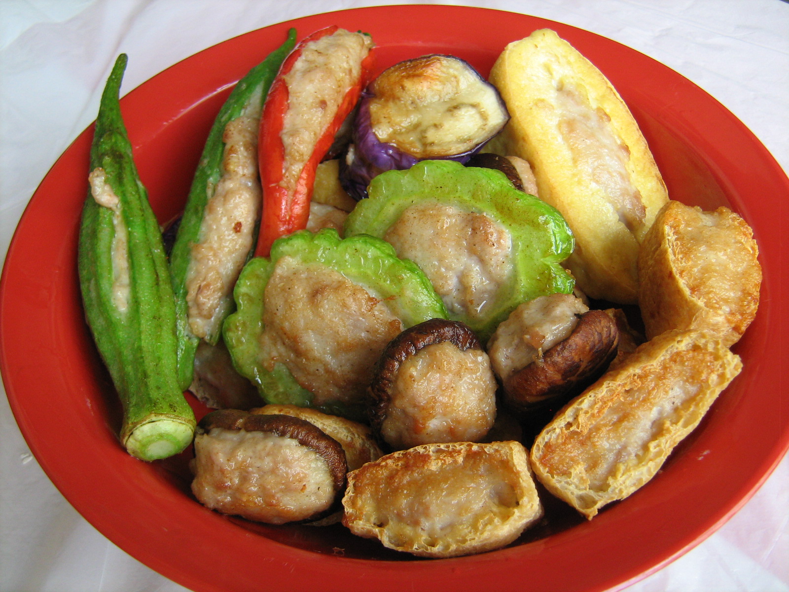 My Recipes Yong Tau Foo Fried