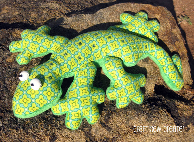 Craft Sew Create: Lizards for Sophie