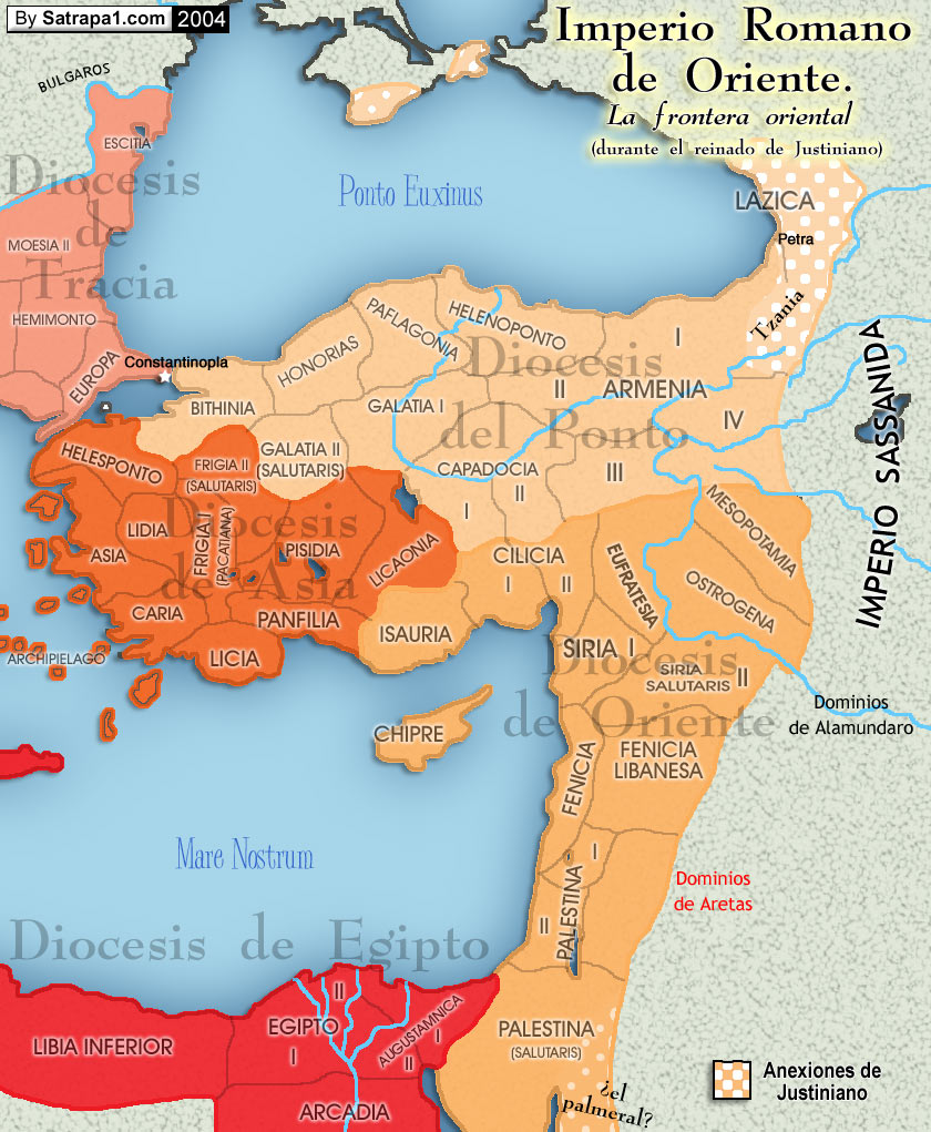 Edad Media: imagenes del imperio romano de oriente