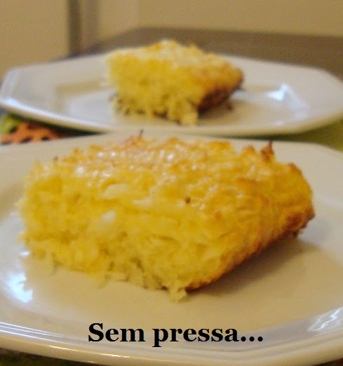 SEM PRESSA...: Bombocado de mandioca