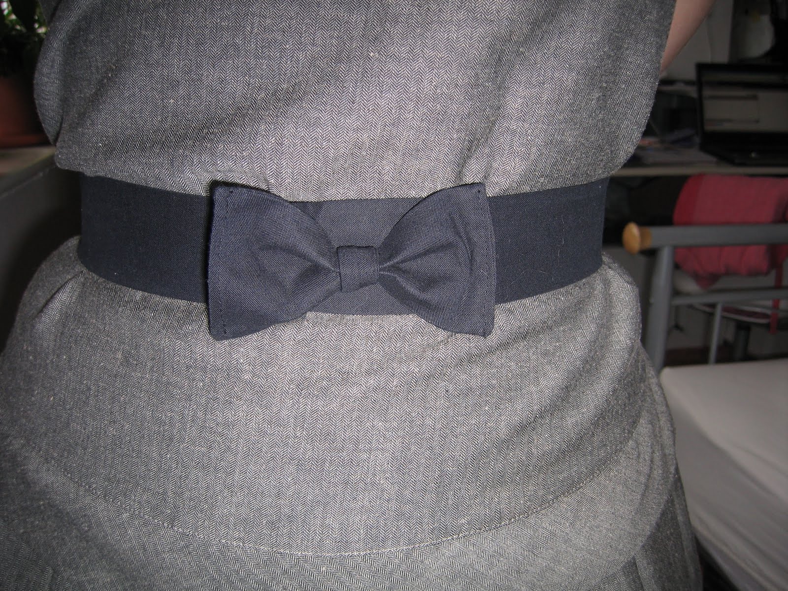 The Mixxture: Fabric Bow Belt Tutorial