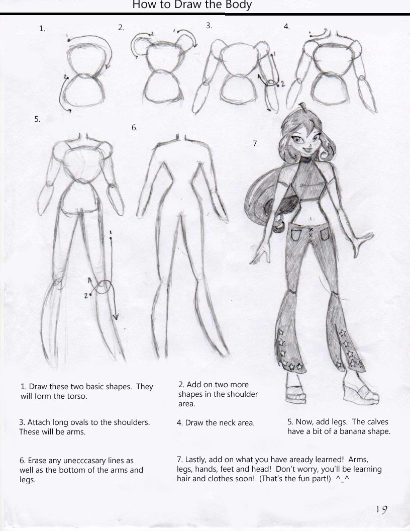 Eriel's Winx World: How To Draw The Winx