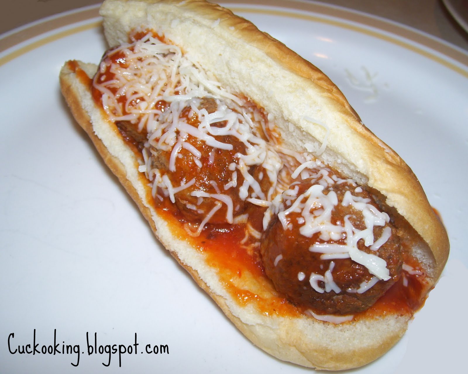 Cooking Creation: Italian Meatball Sandwich