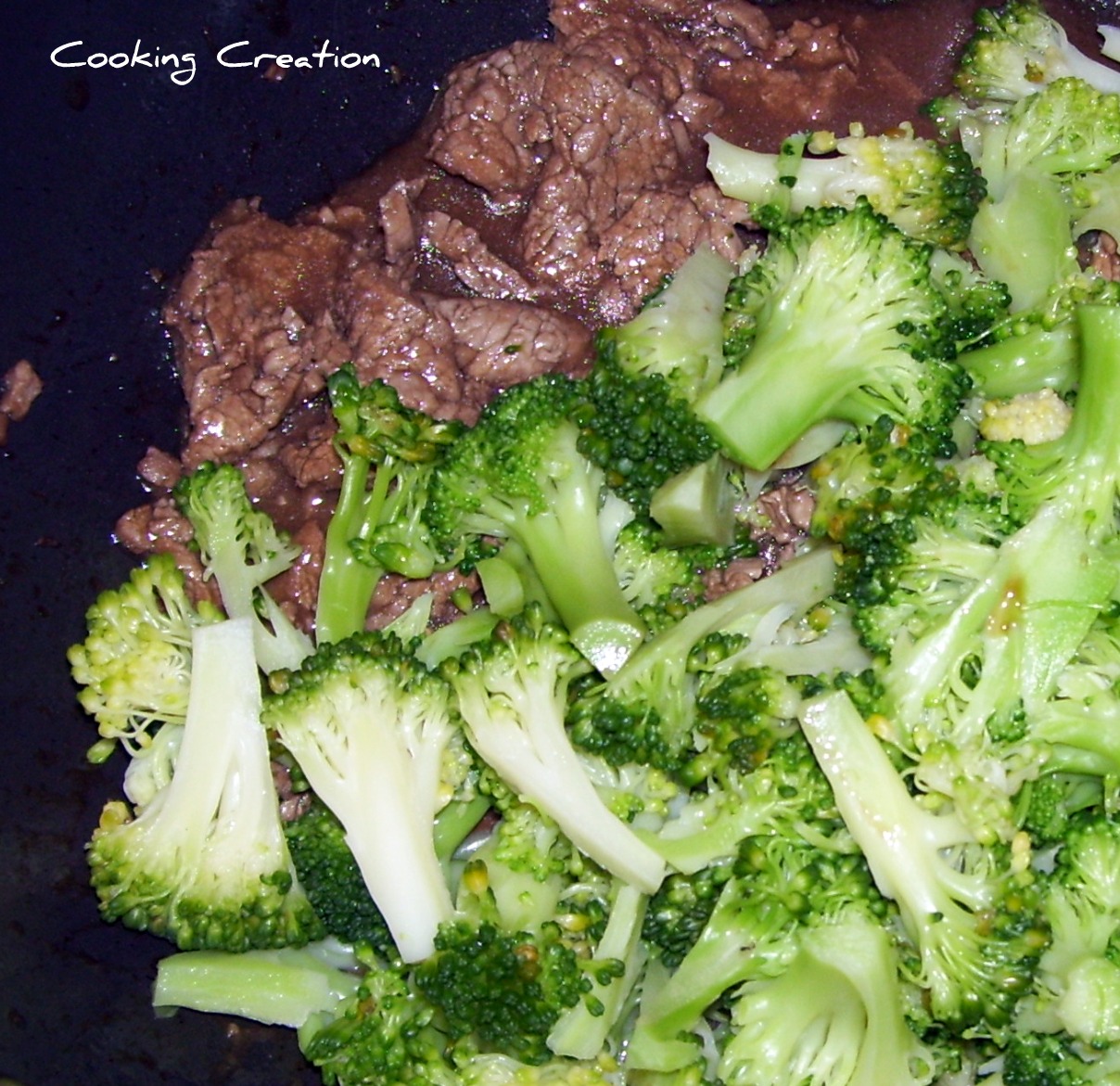 Cooking Creation: Asian-Style Beef and Broccoli over Rice