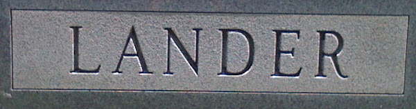 The Landers: John William Strode Lander