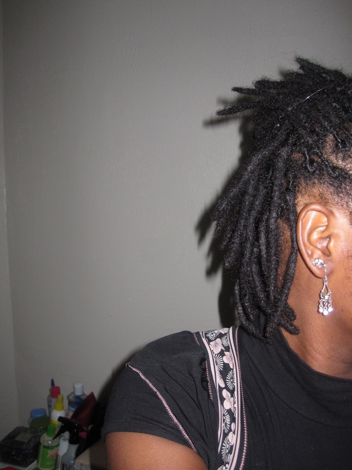 Comfortable in my Natural State: 15 months locs